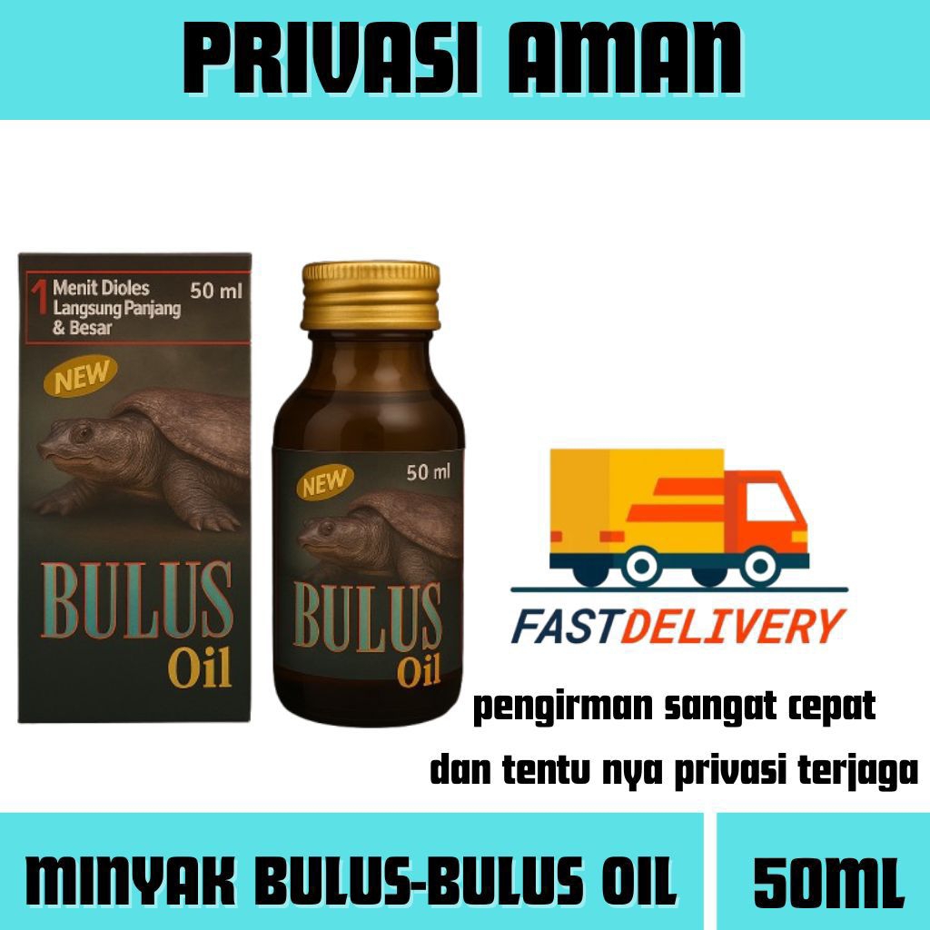 Jual menit dioles lingsung panjang& besar bulus oil 50 ml | Shopee ...