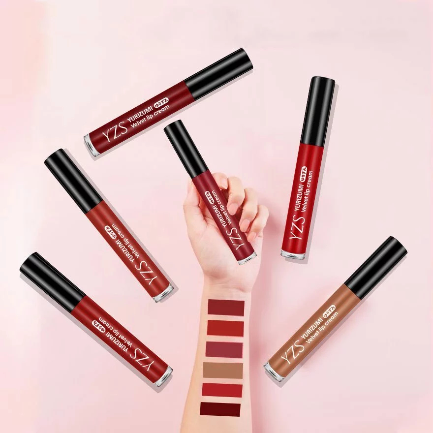 Jual 6 Pilihan Warna Yzs Velvet Dreamy Lip Cream Tahan Lama Melembabkan Bibir / Yzs Lip Cream ...