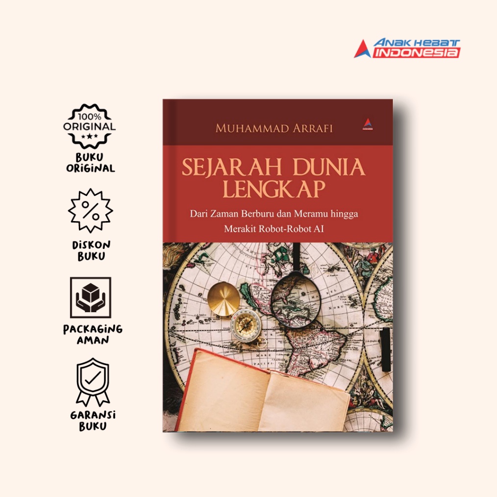 Jual KODE W82L Buku Sejarah Dunia Lengkap Dari Zaman Berburu dan Meramu ...