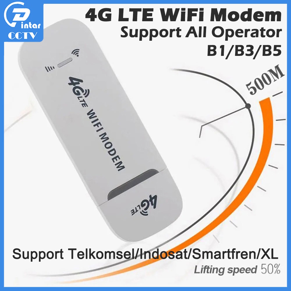 Jual 4G modem LTE Router 500Mbps SIM Card USB WIFI dongle WiFi hotspot ...