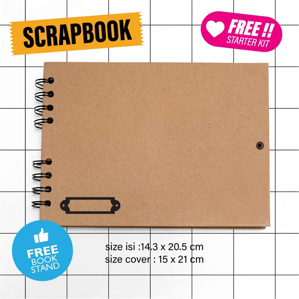 Jual Jung Java hardcover scrapbook / album foto / buku gambar / buku ...
