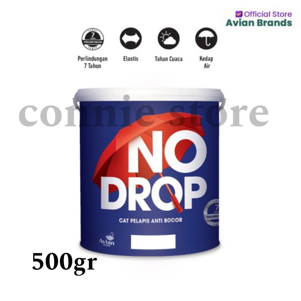 Jual Nodrop 500gr / 1/2kg - Repacking No drop anti bocor waterproofing kedap air cat tembok ...