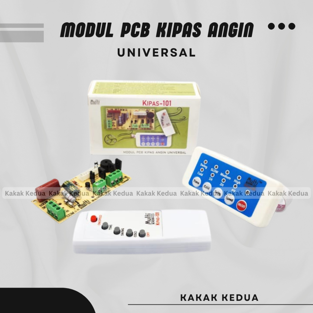 Jual Kipas-101 Modul PCB Kipas Angin & Air Cooler Universal // (Bisa ...