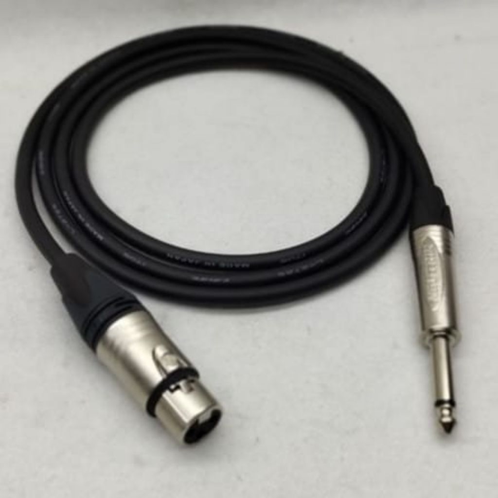 Jual Kabel mic jadi kabel audio jack canon xlr female to akai 5meter ...
