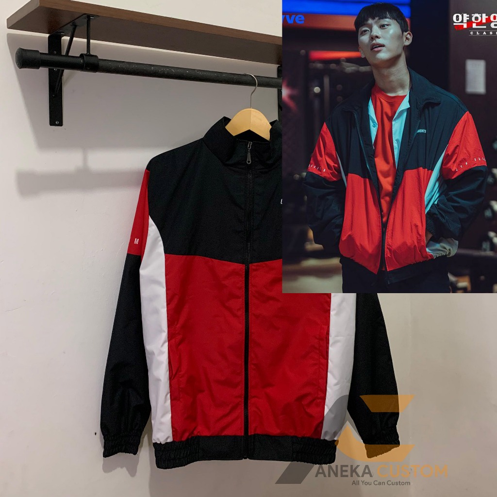 Jual Jacket Ahn SuHo Weak Hero Class 1 Unofficial / Tracksuit Cosplay Ahn Su Ho Weak Hero ...