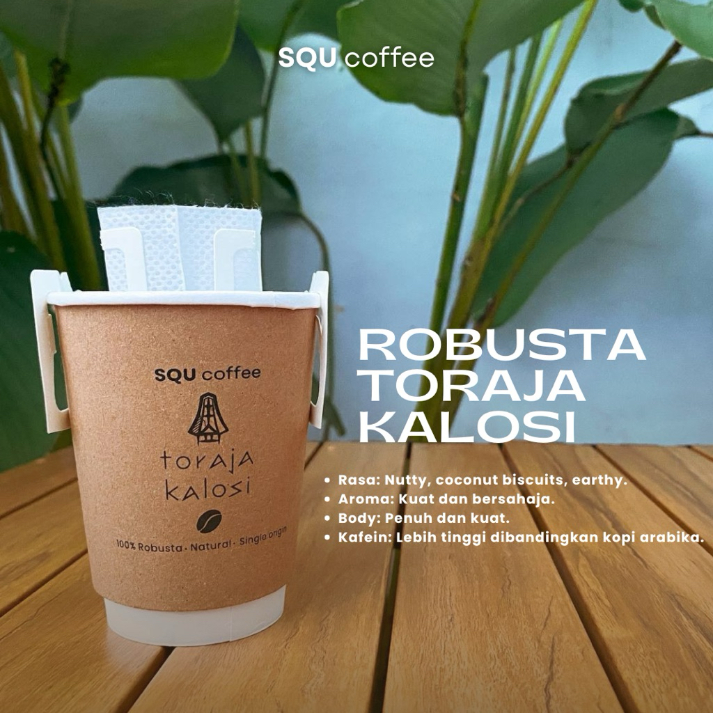 Jual Kopi drip bag / kopi cup travel edition ( robusta toraja kalosi ...