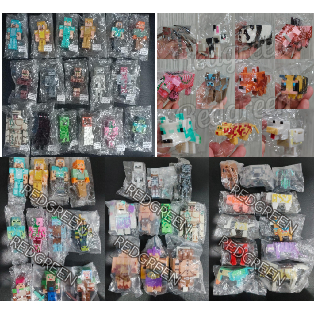 Jual Mainan minicraft mini craft minecraft mine craft Figure Topper Kue ...