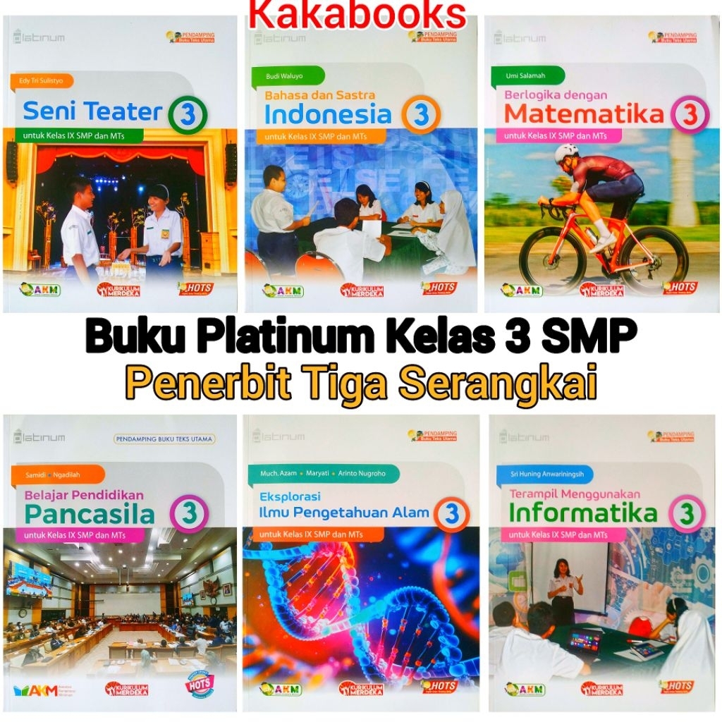 Jual Buku Platinum - Tiga Serangkai - KELAS 3/9 - SMP/MTS - Buku Teks ...