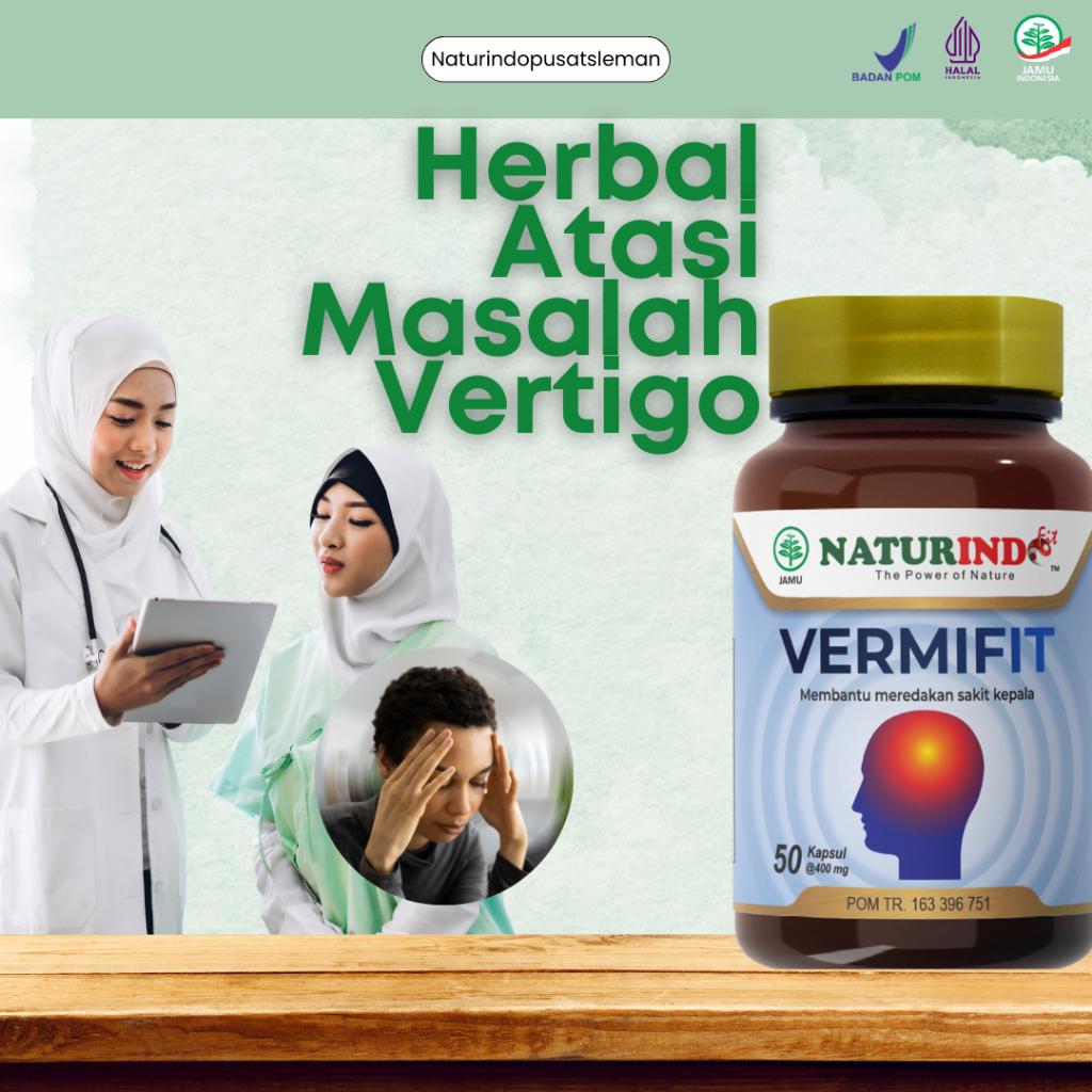 Jual Obat Herbal Vermifit Ampuh Atasi Sakit Kepala Vertigo dan Migrain ...