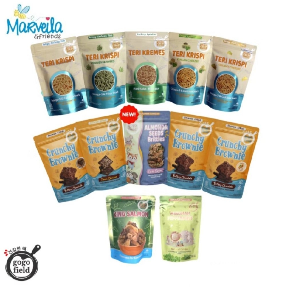 Jual Gogofield All Varian Snack Bayi Camilan Makanan Alami Original No ...