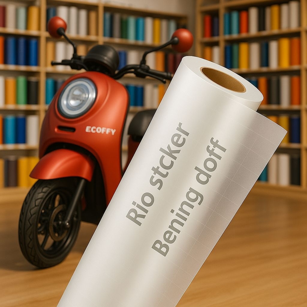 Jual Skotlet bening clear putih doff stiker transparan clear matte ...