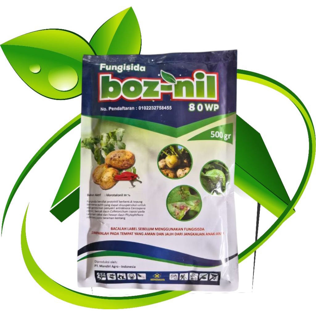 Jual Fungisida Boznil 80WP 500gr, Ampuh Atasi Phytophthora dan Jamur ...
