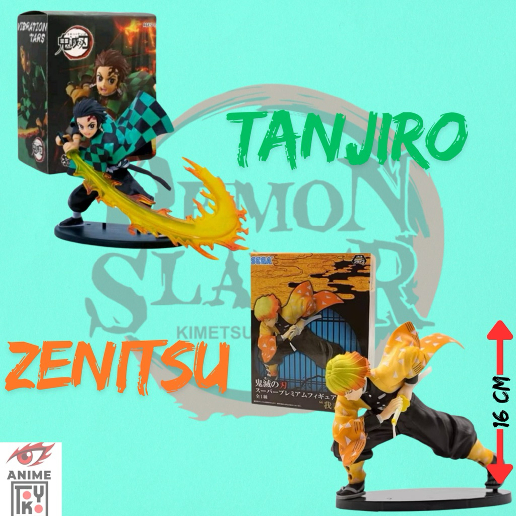 Jual ACTION FIGURE Demon Slayer sun breating tanjiro dan zenitsu ...