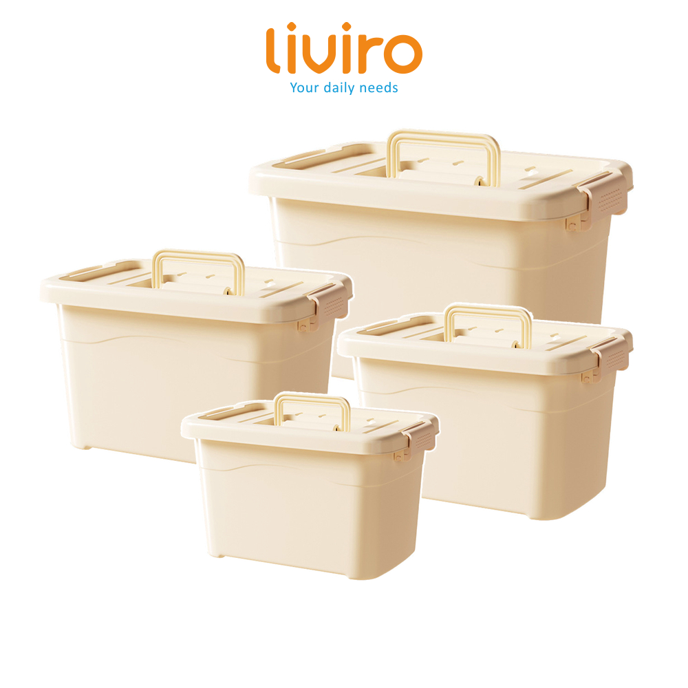 Jual Liviro Container Box Storage Organizer Box Premium Tempat ...