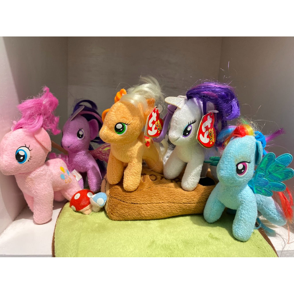 Jual Gantungan Kunci My Little Pony TY Original Plush Keychain Ganci ...