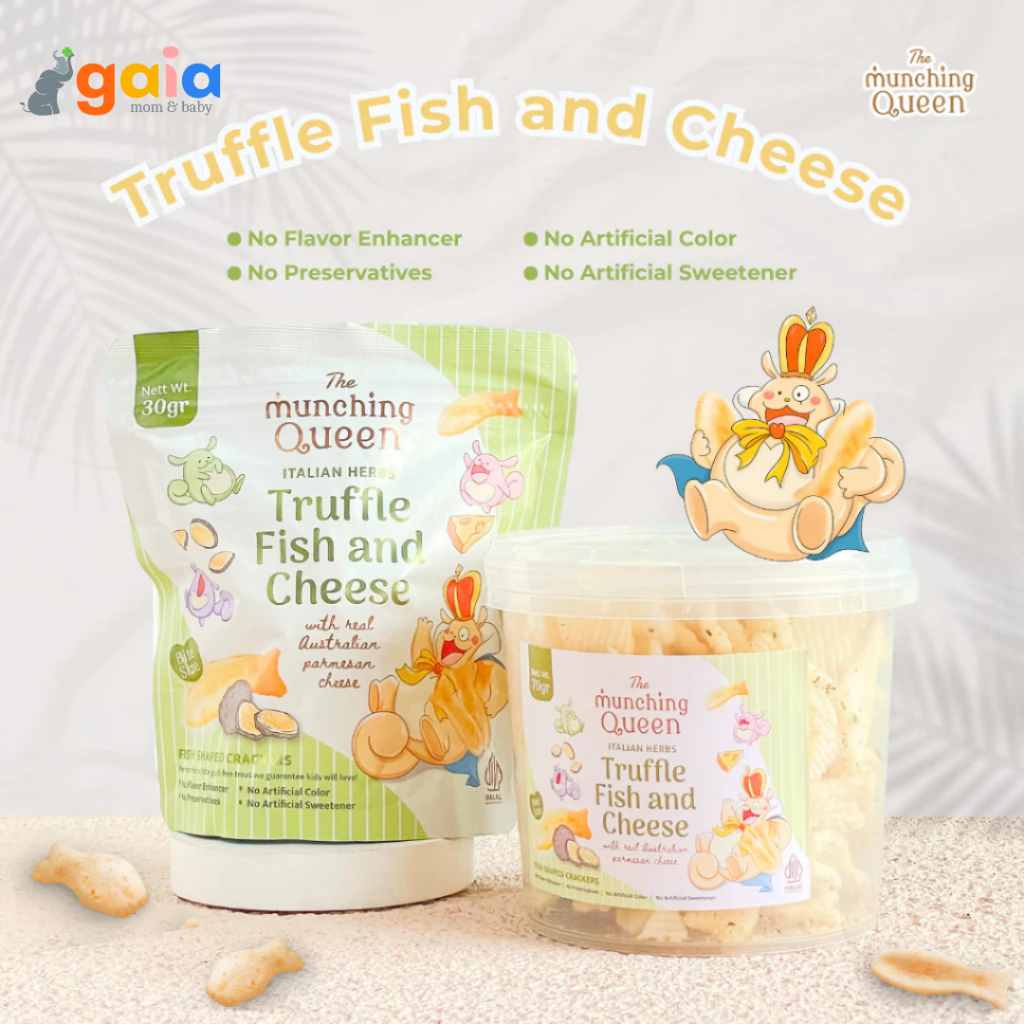 Jual Munching Queen Truffle Fish and Cheese | Snack | Camilan Anak ...