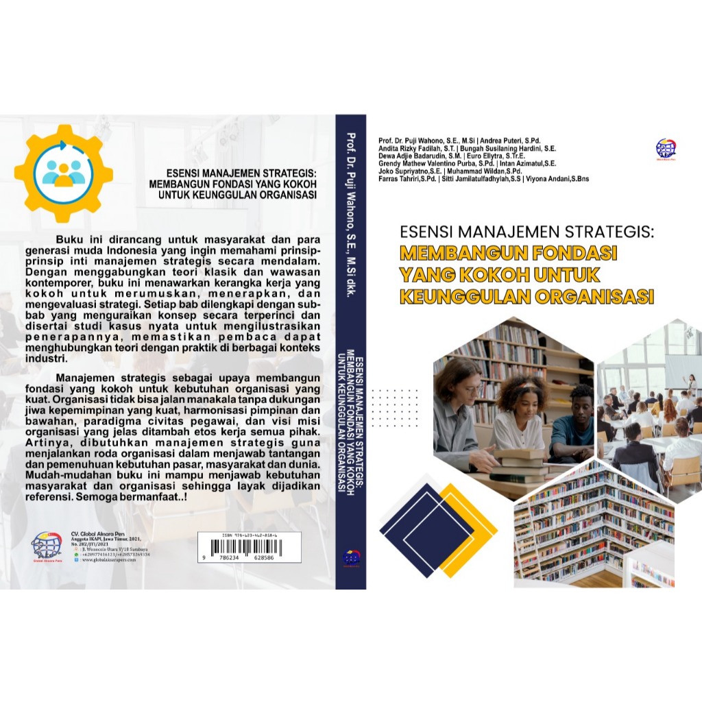 Jual ESENSI MANAJEMEN STRATEGIS: MEMBANGUN FONDASI YANG KOKOH UNTUK KEUNGGULAN ORGANISASI ...