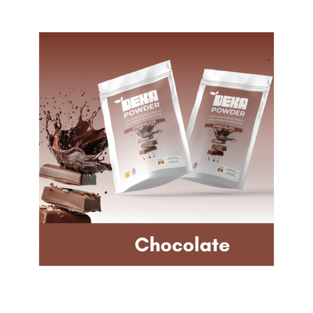 Jual DEKA Powder varian Chocolate/ Minuman Bubuk / Powder Drink ...