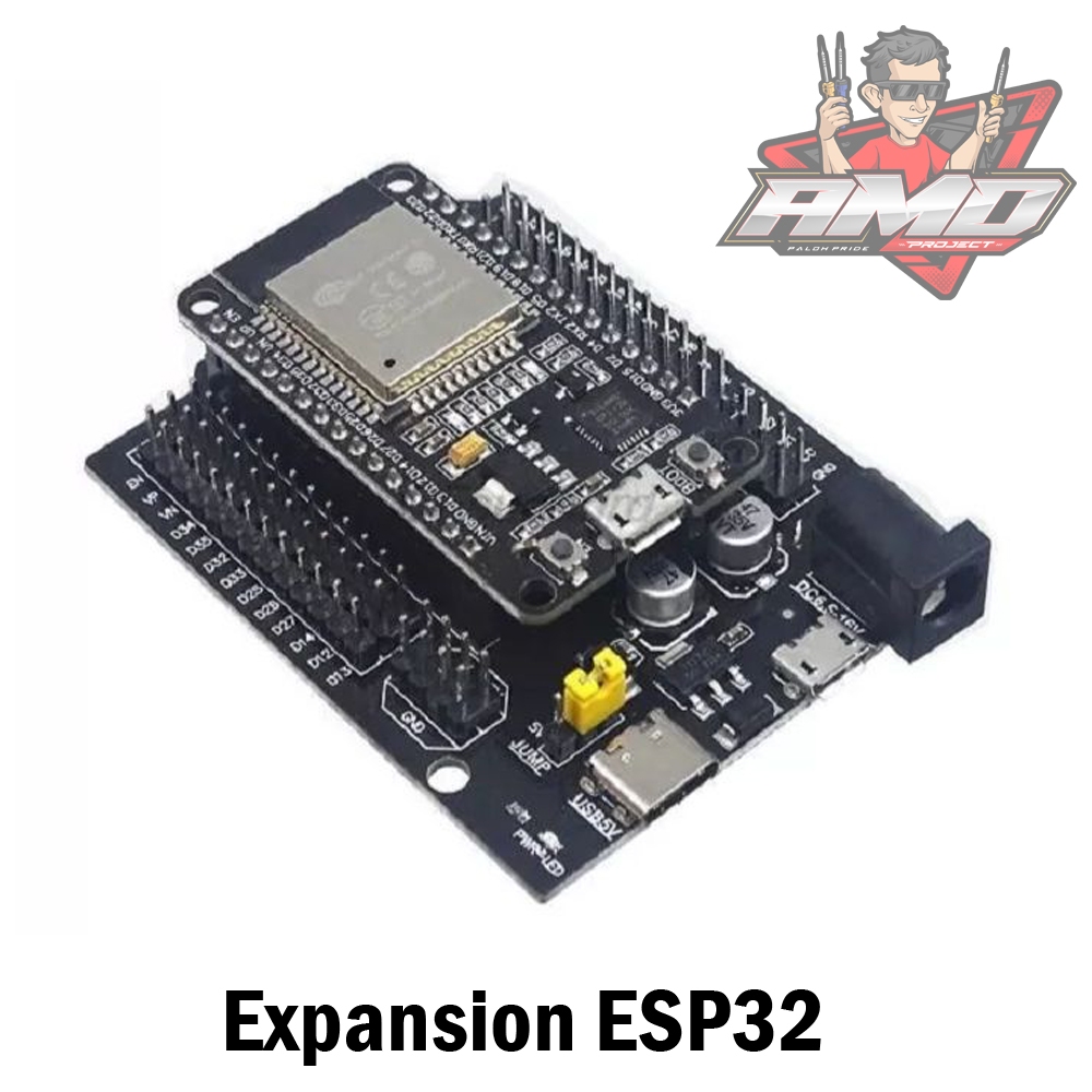 Jual Expansion ESP32 Board ESP-32 ESP 32 Wifi Bluetooth IOT Arduino Usb Type C Micro Tidak ...