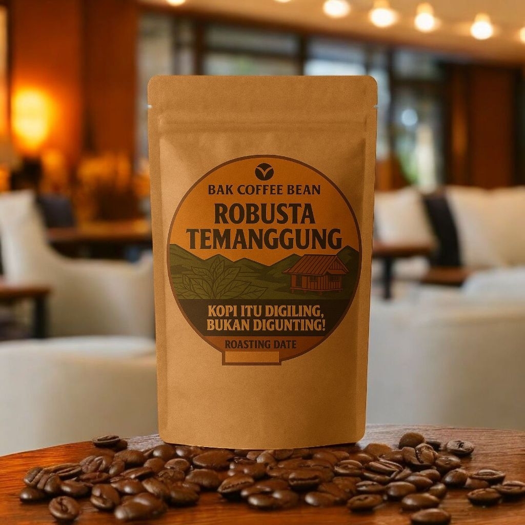 Jual Kopi Robusta Temanggung – Strong Body & Smoky Aroma 200gr | Shopee ...