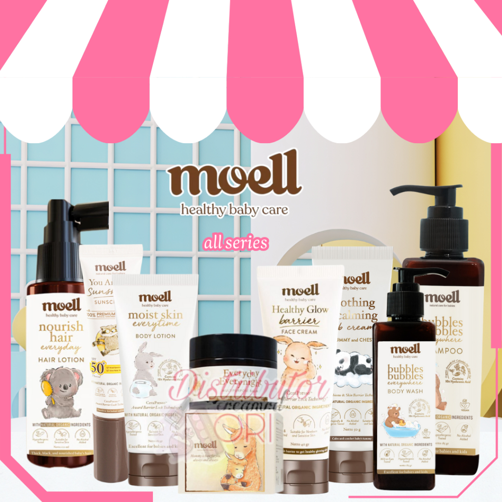Jual Moell Body Lotion | Moell Hair Lotion | Moell Shapoo | Moell Body ...