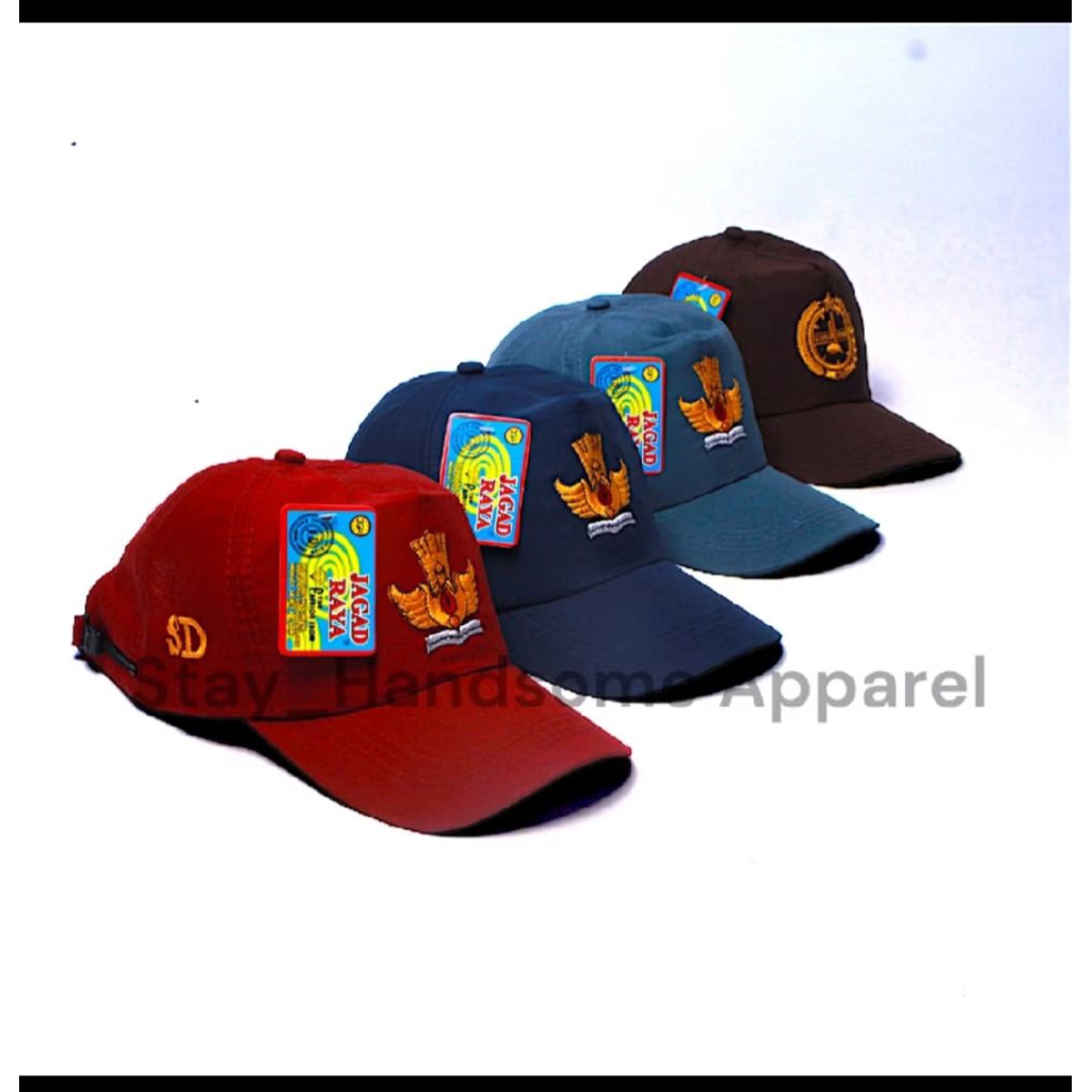 Jual Topi Anak Sekolah Bordir Lambang SD,SMP,SMA,PRAMUKA | Shopee Indonesia