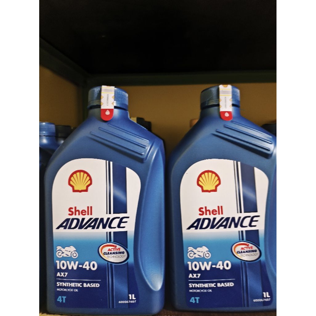 Jual Oli Shell Advance AX7 4T 1 Liter Perdust isi 12 Botol | Shopee ...