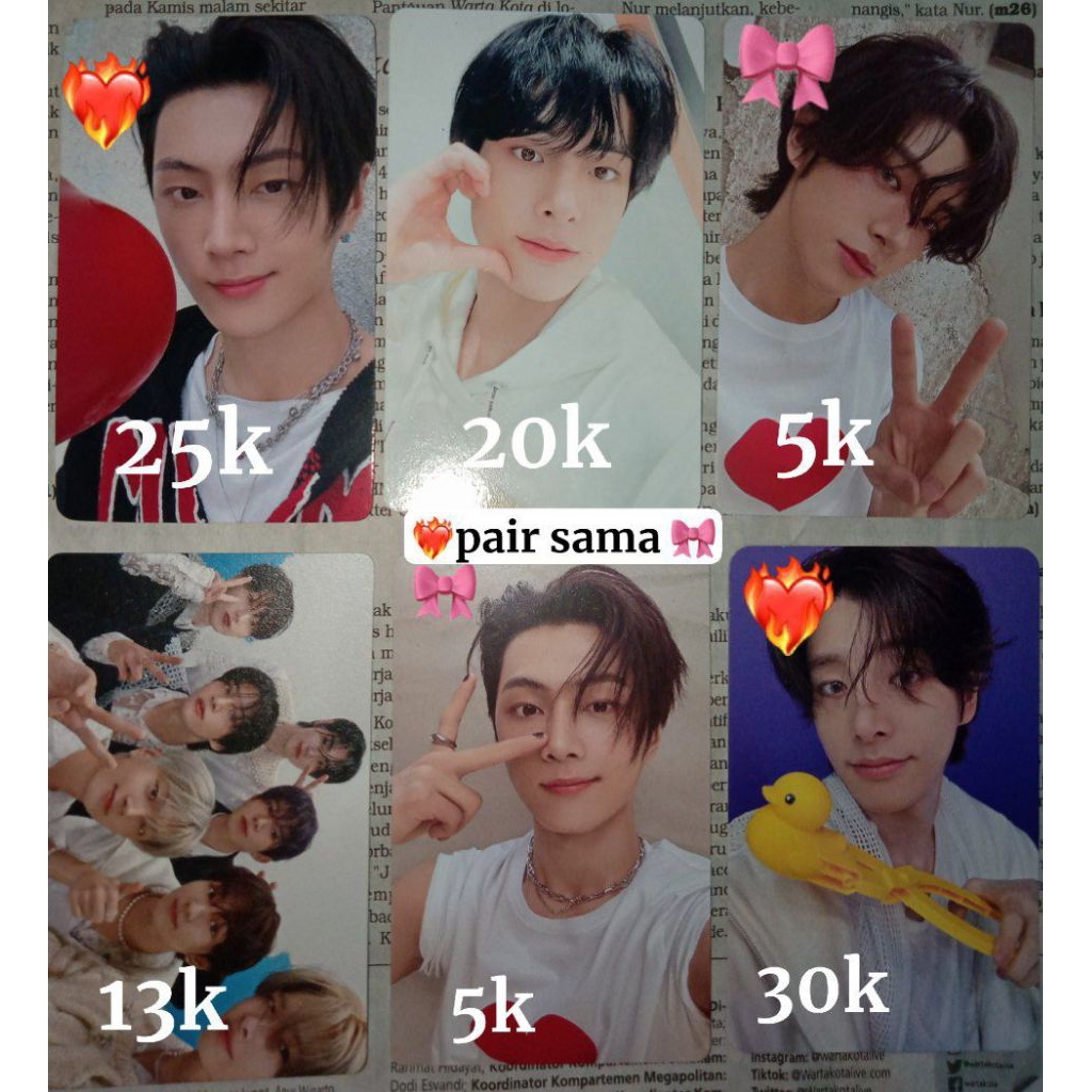 Jual PHOTOCARD OFFICIAL ENHYPEN JAY JAKE JENO NCT DREAM | Shopee Indonesia