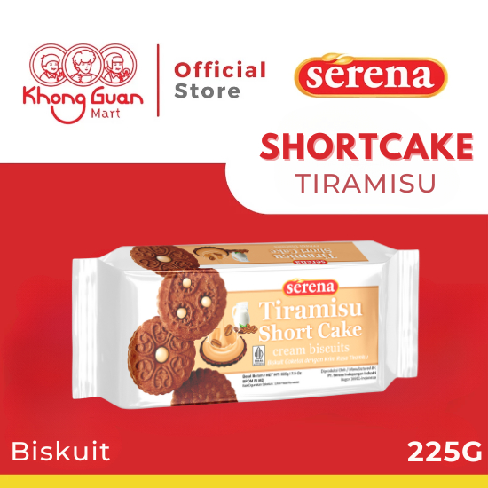 Jual SERENA Shortcake Tiramisu Pack 225 Gram | Shopee Indonesia
