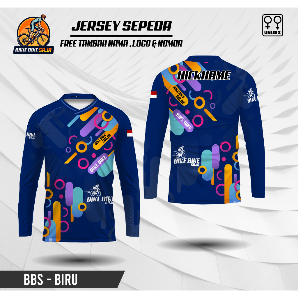 Jual Baju gowes jersey sepeda kaos bike bike saja terbaru lengan ...