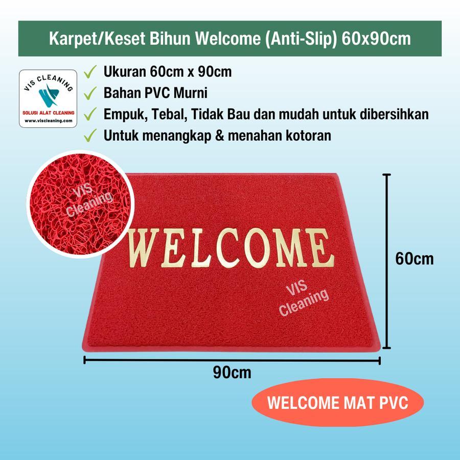Jual Karpet/Keset Welcome PVC Bihun 60 X 90 cm | Shopee Indonesia