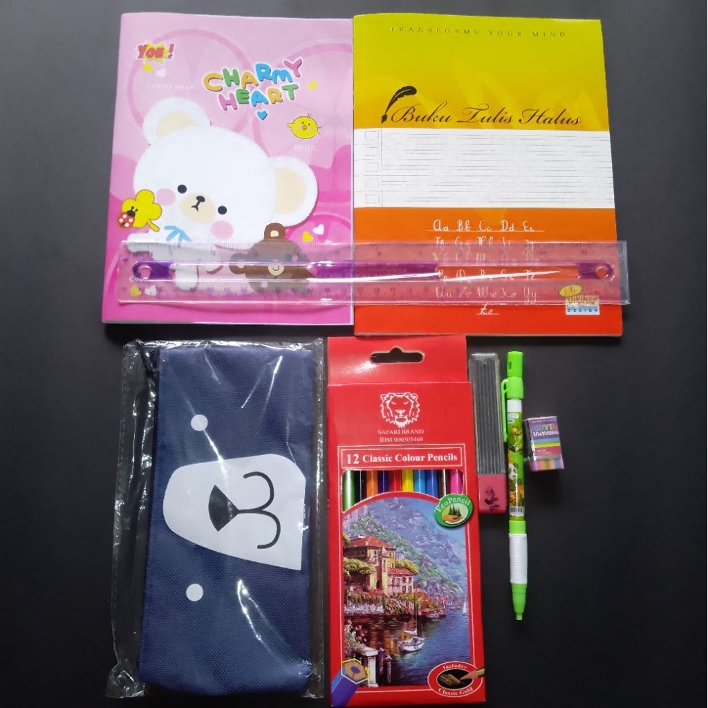 Jual buku tulis + alat tulis Anak SD lengkap | Shopee Indonesia