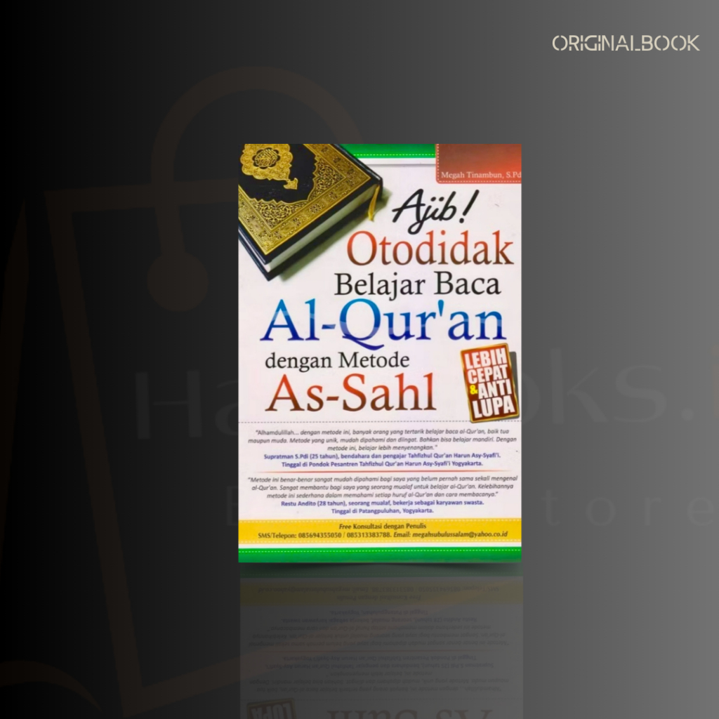 Jual Buku Ajib! Otodidak Belajar Baca Al-Quran Dengan Metode As-Sahl ...