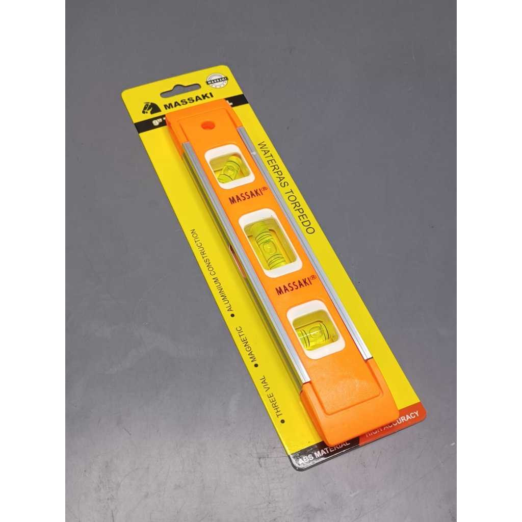 Jual Waterpass Magnet 9 Inch Magnetic Level Waterpass 9 Inch Torpedo ...