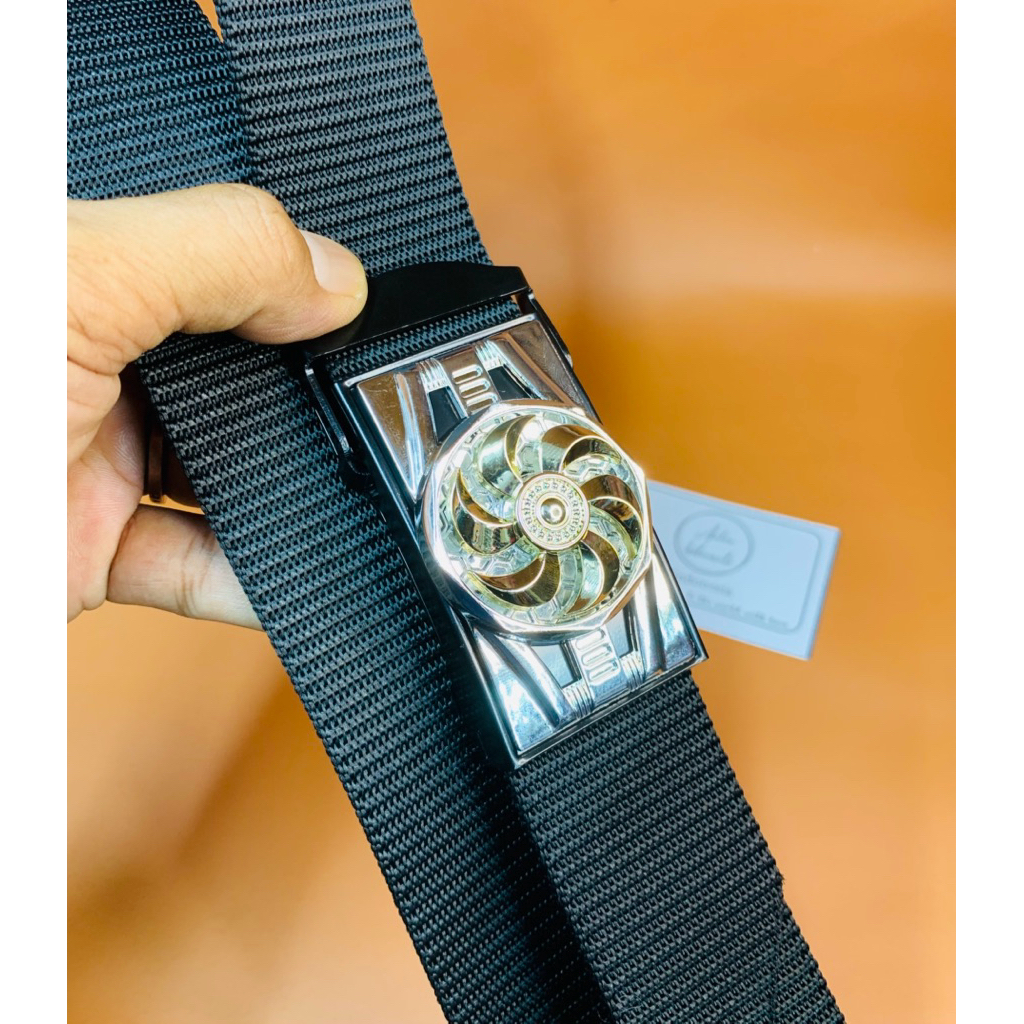 Jual [RG] Gesper katun model kepala jepit desain pala putar yang keren ...