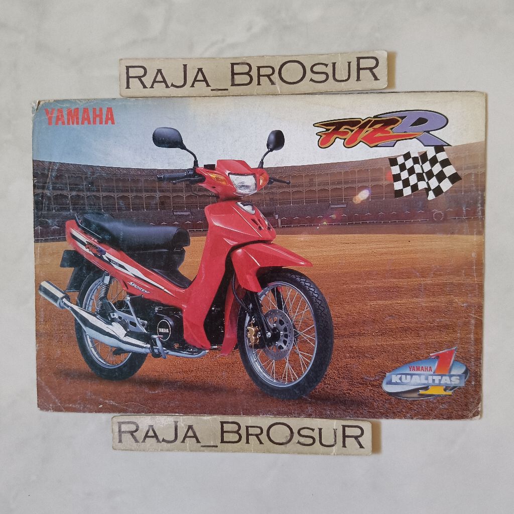 Jual Poster brosur katalog leaflet jadul lawas Yamaha F1ZR Force 1ZR 1996-1997 | Shopee Indonesia
