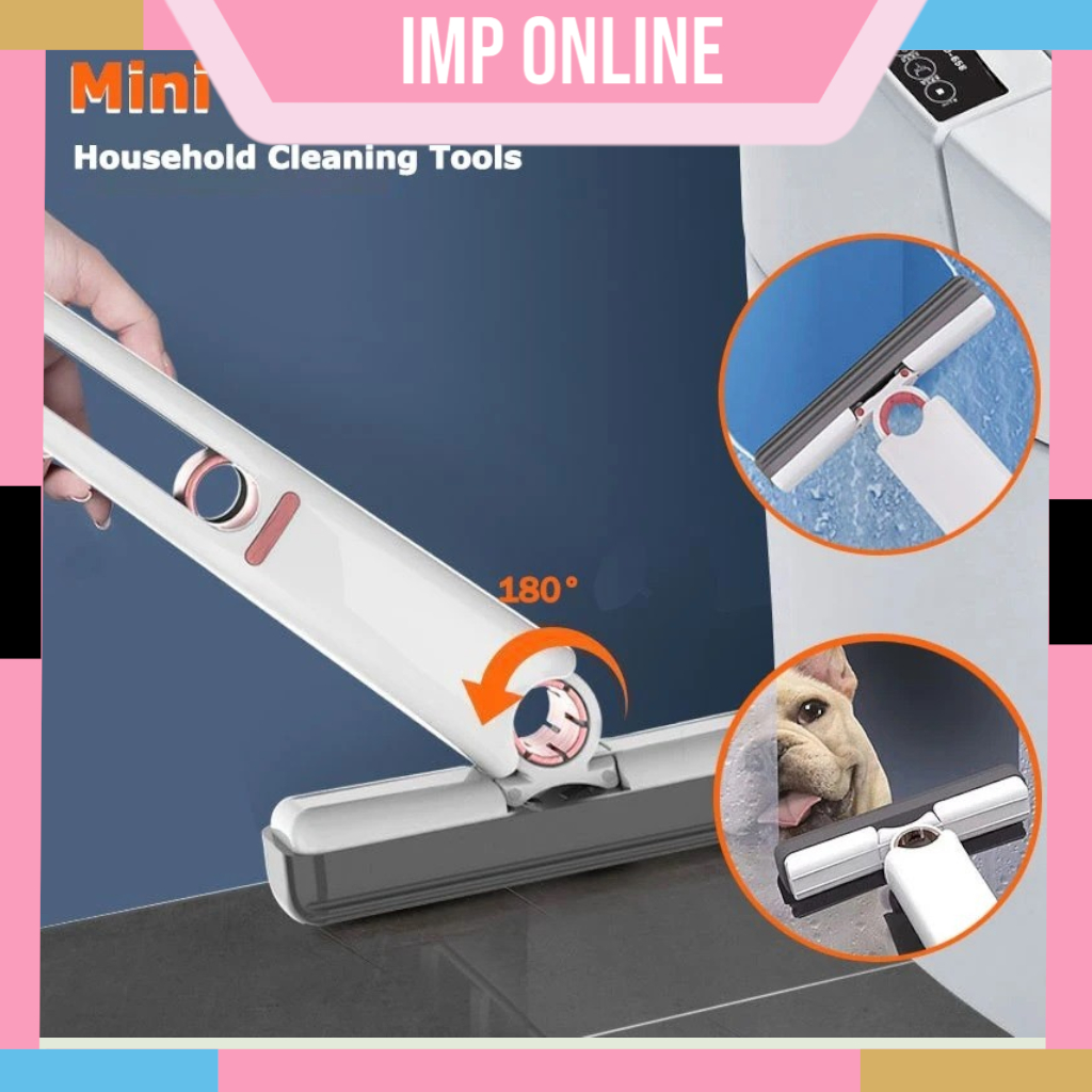 Jual IMP- Alat Pel Mini Portable Mop / Kain Pel Spons Busa Penyerap Air ...