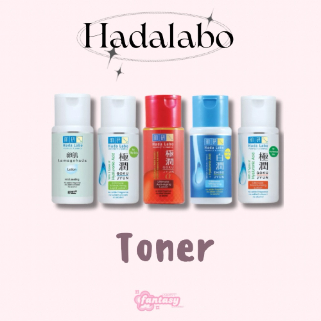 Jual HADALABO Shirojyun and Gokujyun Toner | Shopee Indonesia