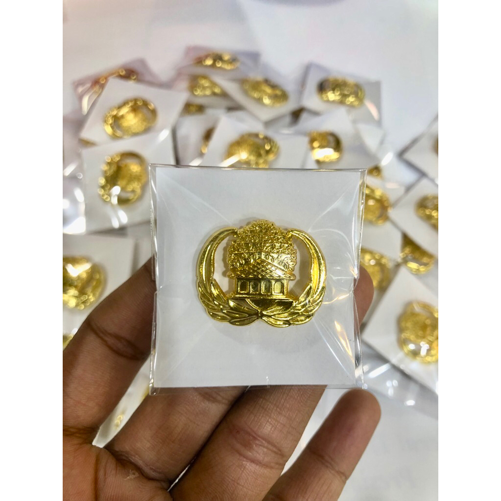 Jual Pin Lencana Korpri Asn Kualitas Premium Impor Magnet dan peniti ...