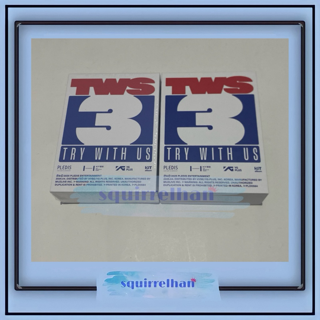 Jual [READY STOCK] Official Kit Album Sealed TWS Try With Us TWU shinyu ...