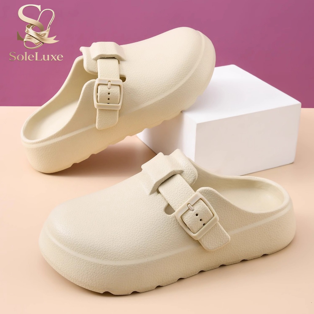 Jual SoleLuxe Sandal Baim Wanita Slip On Sandal Wanita s Selop Medis ...