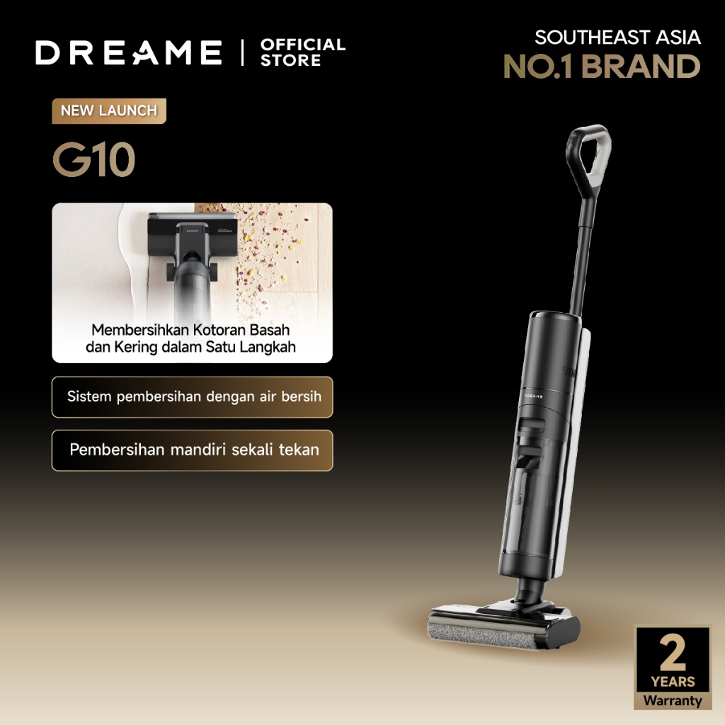 Jual Dreame G10 Wet and Dry Vacuum | Edge Cleaning | Mess Detection ...