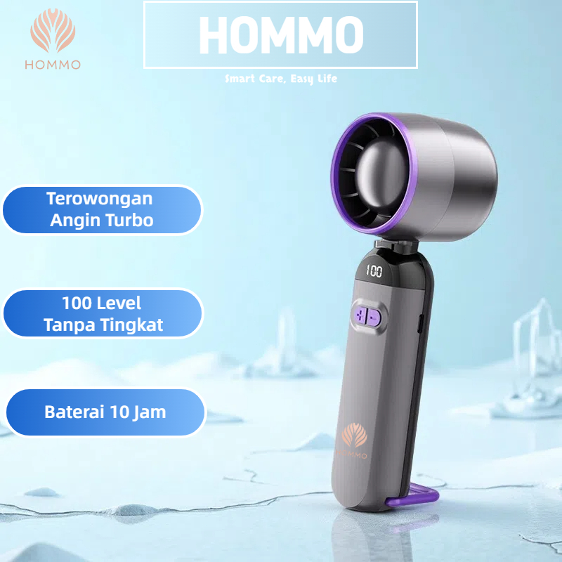 Jual Hommo Kipas Angin Mini USB Portable｜Turbo Angin Kuat｜Super kecil ...