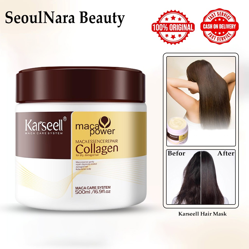 Jual Karseell Collagen Hair Treatment Mask / Masker Rambut Hair Mask ...