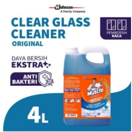 Jual MR MUSCLE CLEAR PEMBERSIH KACA / GLASS CLEANER 3.7L (ECER ...