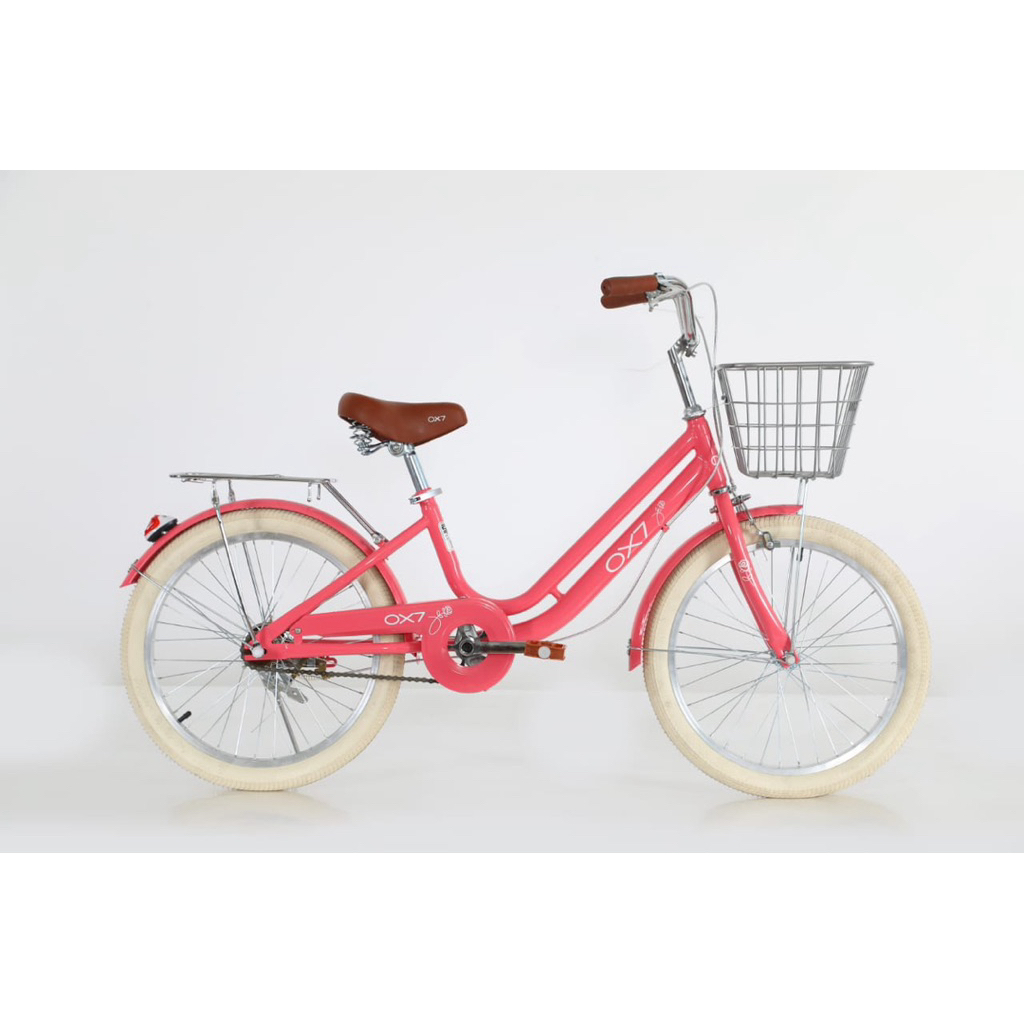 Jual SEPEDA MINI OX7 20 INCH KERANJANG BESI VELG ALLOY MODEL VINTAGE ...