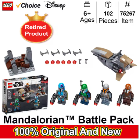Jual LEGO 75267 Star Wars Mandalorian Battle Pack Mandalorian Shock ...