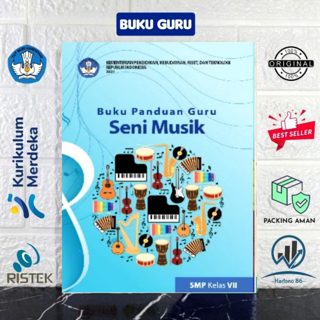 Jual BUKU GURU SENI MUSIK SMP kelas 7 kurikulum MERDEKA KEMENDIKBUDRISTEK | Shopee Indonesia