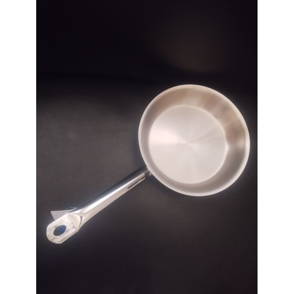 Jual Bima Chefs atau CDC Frying Pan 24 cm Stainless SUS 304 3 Ply / Wajan Steinless Steel ...