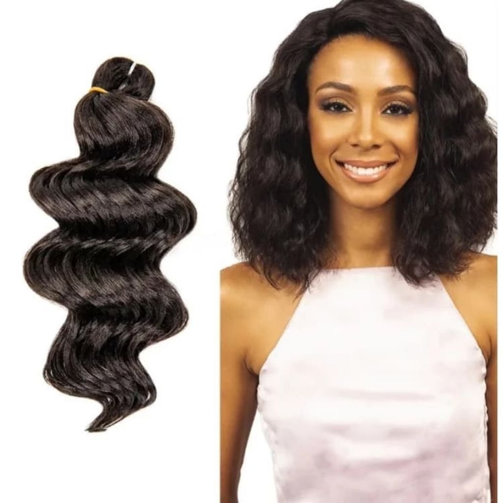 Jual HAIR CROWN hair extension ocean wave rambut sambung gelombang ...